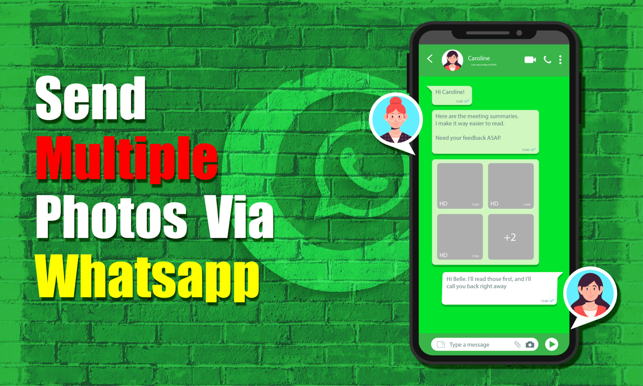 How To Send Multiple Photos Via WhatsApp in 2025