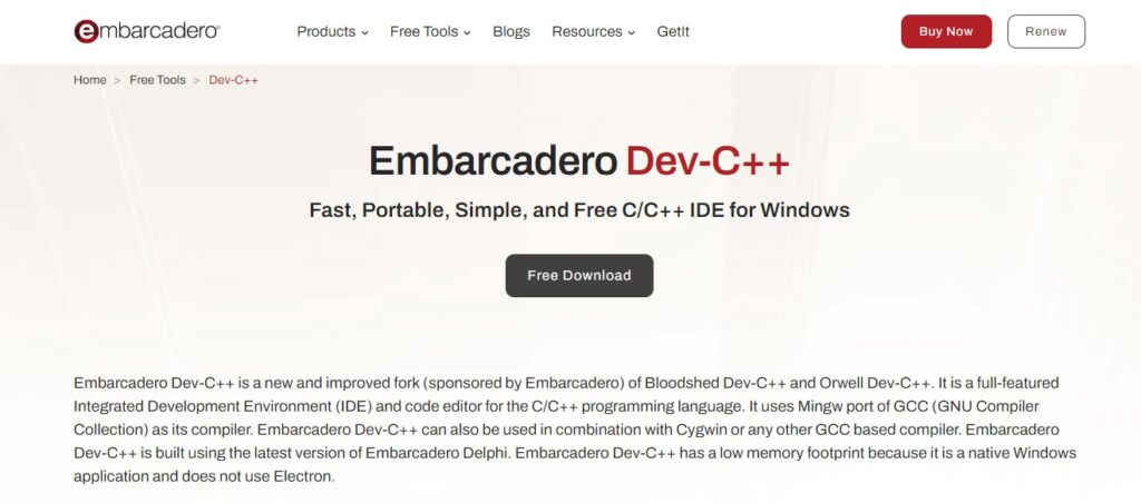 Dev-C++ Review 2025: Details, Ratings, Pros & Cons