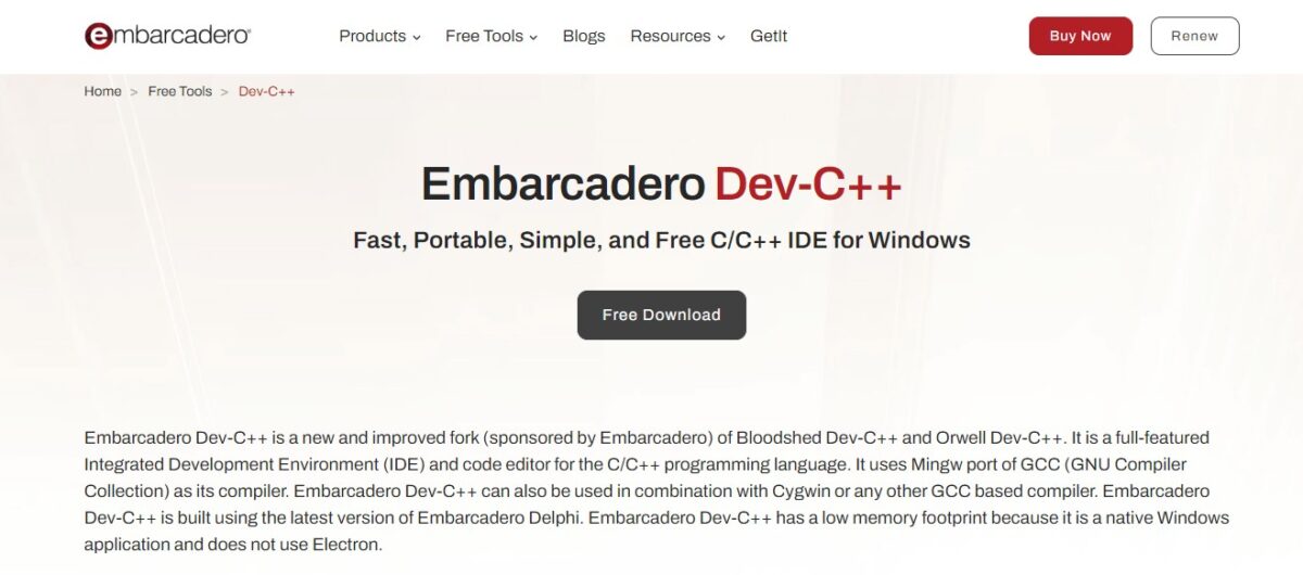 Dev-C++ Review 2025: Details, Ratings, Pros & Cons